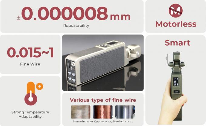 Diffraction Handheld Laser Micrometer 2 Axis For Fine Wire Measurement